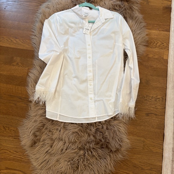 J. Crew | Tops | J Crew Crisp White Shirt | Poshmark